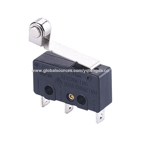 Buy Wholesale China 5a 250vac Mini Micro Switch T85 5e4 With Solder Terminal & Mini Micro Switch ...