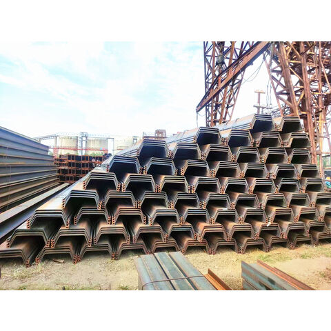 Buy Wholesale China Steel Sheet Pile Type 3 & Sheet Steel Pile at USD ...