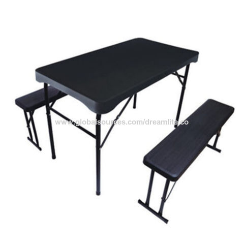 Buy Wholesale China Custom Portable Table And Bench Set For Outdoor Use ...