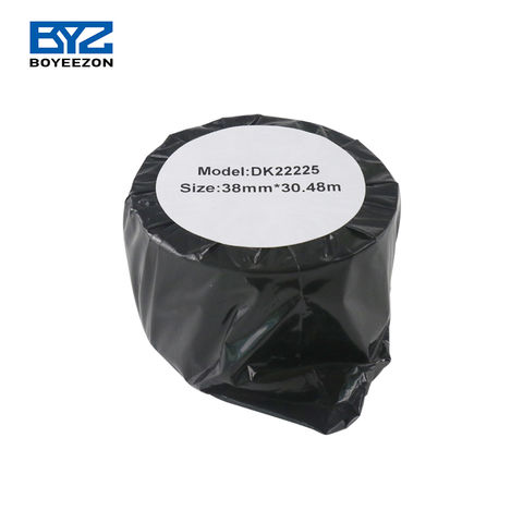 Buy Wholesale China Dk22225 Black On White Shipping Label Thermal Paper ...
