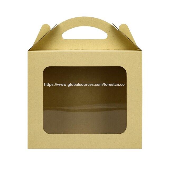 Buy Wholesale China Custom Printing Corrugated Paper Box With Handle ...