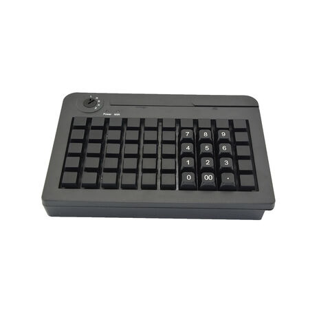 Usb 50 Keys Pos Programmable Keyboard With Electronics Lock Kb50m $36 ...