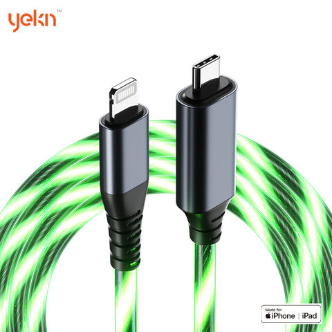 Buy Wholesale China Yellowknife Light Up Mfi Certified Fast Charging ...