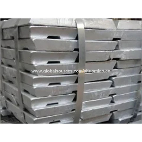Buy Wholesale China Silver White Tin Ingot Zinc Ingots Aluminium Alloy ...