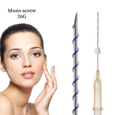 Beauty Skincare Absorbable Antiaging Pdo Thread Mono Screw For Facial ...