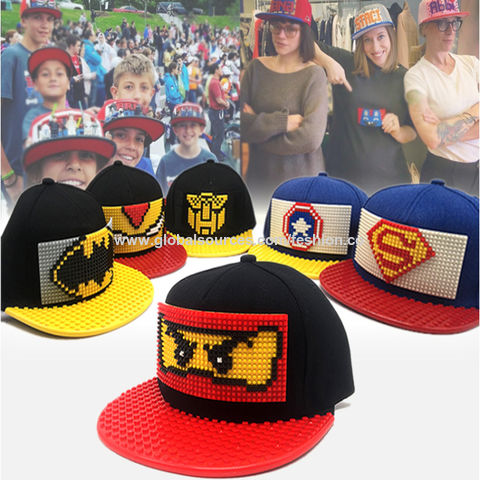 Buy Wholesale China New Style Custom Dly Pattern Brick Snapback Cap For ...