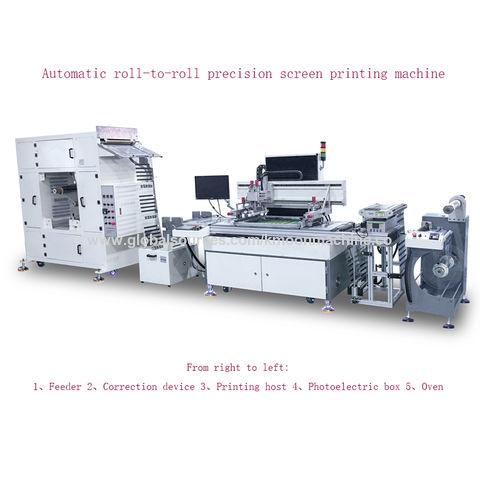 Buy Wholesale China Automatic Roll-to-roll Precision Screen Printing ...
