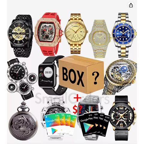 Buy Wholesale China Mystery Box For Watch Gift Set And Google Play Gift ...