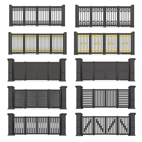 Buy Wholesale China Electric Custom Sliding Folding Gate Aluminum ...