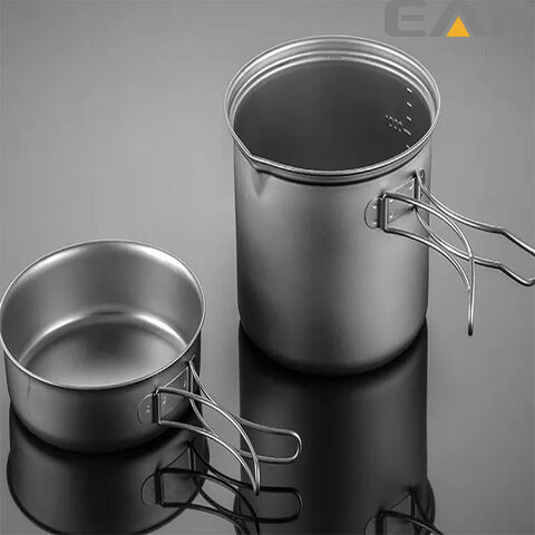 Buy Wholesale China Stainless Steel Camping Nesting Mess Kit Including ...