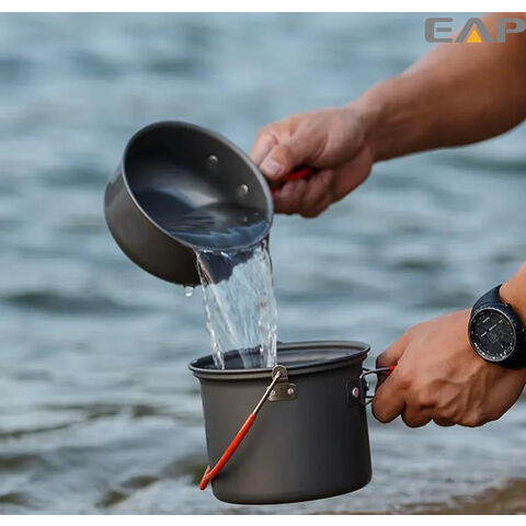 Buy Wholesale China Stainless Steel Camping Nesting Mess Kit Including ...