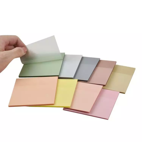 Buy Wholesale China Moranti Color Sticky Note Transparent Sticky Note ...