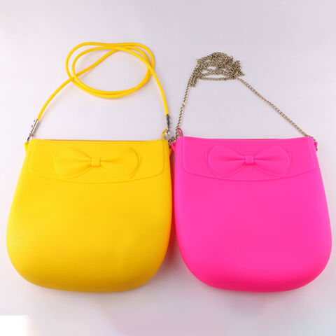 Buy Wholesale China Silicone Handbag Silicone Chain Bag Silicone ...