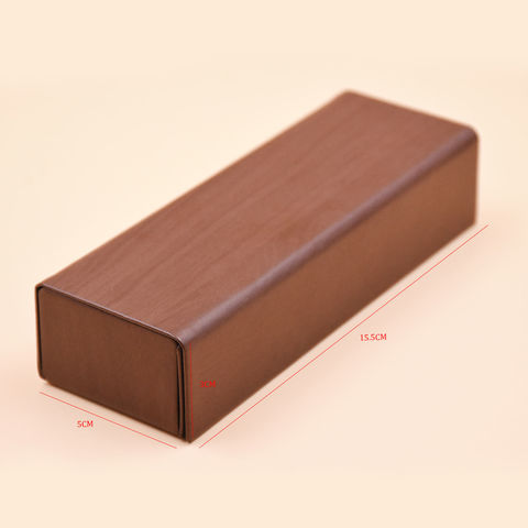Buy Wholesale China Factory Price Brown Folding Eyeglasses Case Optical ...