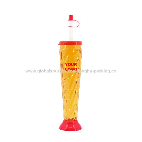 Buy Wholesale China Novelty Plastic Drinking Slush Yard Cups 350ml ...