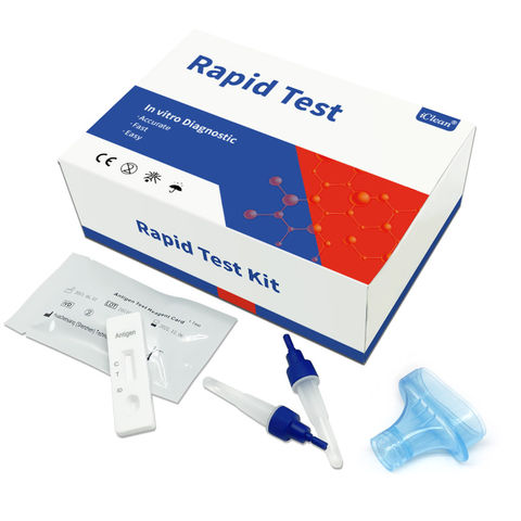 Buy Wholesale China Iclean Kid Saliva Antigen Nasal Rapid Test Kit ...