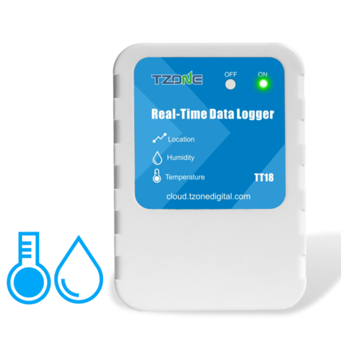 Tzone Real Time Location Humidity Temperature Data Logger Gsm $25 ...