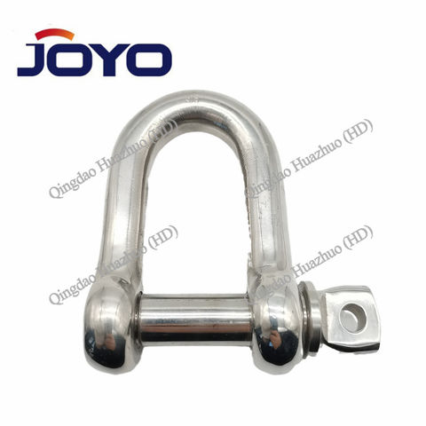 Buy Wholesale China European Type Large D Shackle , Stainless Steel 304 ...