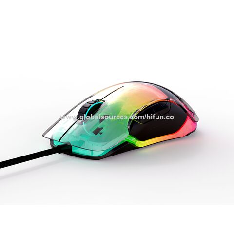 Buy Wholesale China Transparent Rgb Gaming Mouse For Gamer Laptop ...