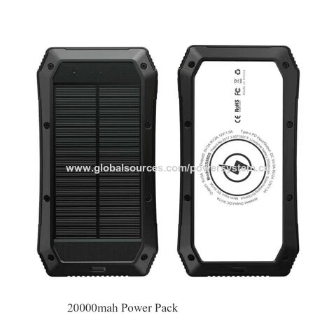 Buy Wholesale China 20000mah Power Pack Qc 3.0 Pd Power Bank Wireless ...