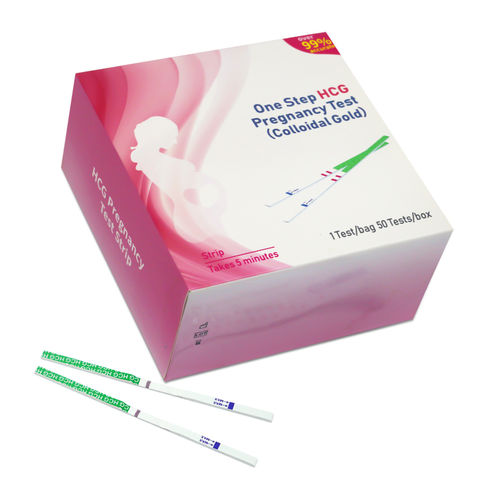 Buy Wholesale China Hcg Urine Early Pregnancy Test Strip Kits One Step ...