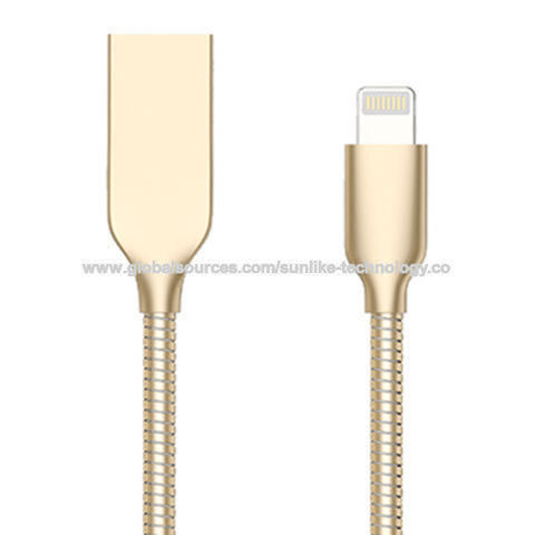 Buy Wholesale China Lightning Cable With Mfi Certificated,nickel Plated ...