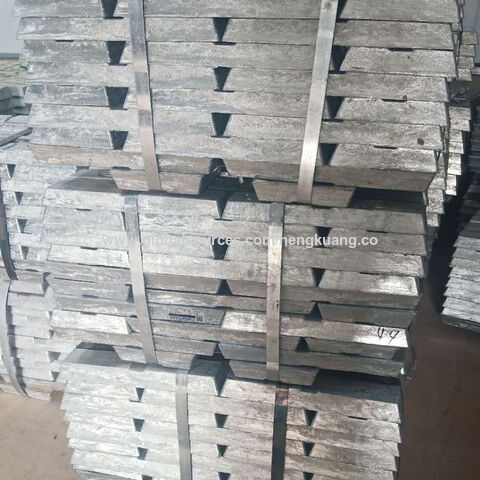 Buy Wholesale China Zinc Ingot Zn99.995 Pure Zinc Ingot Casting Zinc ...