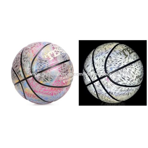 Buy Wholesale China Luminous Basketballs Reflective Light Color Indoor ...