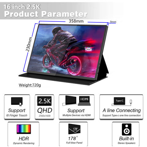 Buy Wholesale China Factory Oem Odm 16:10 2k 2560*1600 Touch Screen ...