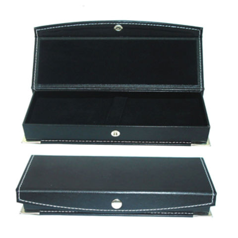 Buy Wholesale China Delicate Pen Box In Pu Leather And Velvet & Pen Box ...