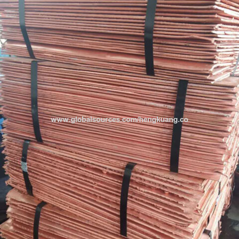 Buy Wholesale China Copper Cathode Pure 99.99% Factory Price Cathode ...