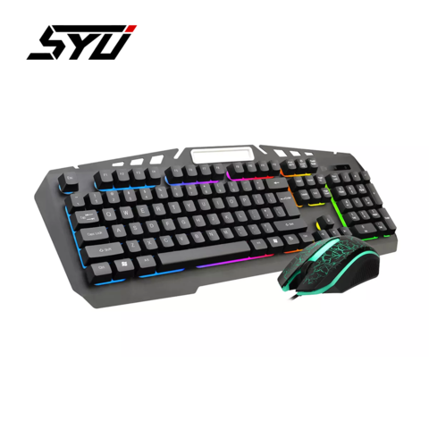 Buy Wholesale China Pc Computer Keyboard Mouse Combos Gaming Metal ...