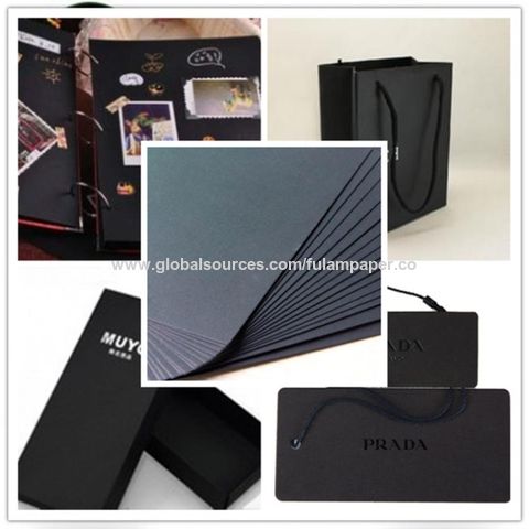Buy Wholesale China 250g Black Card Stock Board Paper/300g Paper ...