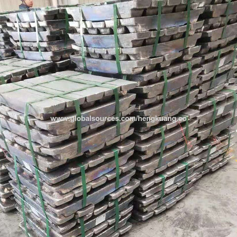 Buy Wholesale China High Quality Lead Ingot/lead Scrap Metal Ingot 99. ...