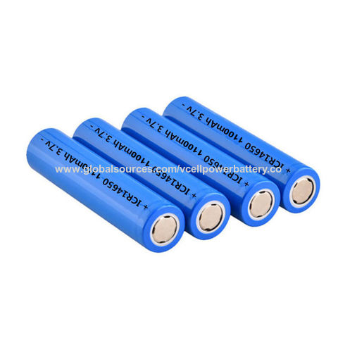 Buy Wholesale China Factory Price Icr14650 3.7v 1100mah Ncm ...