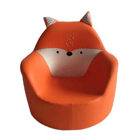 Buy Wholesale China Custom Cartoon Fox Design Pu Leather Kids Chair ...