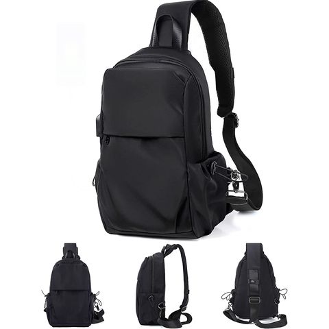 Buy Wholesale China Small Black Sling Crossbody Backpack Shoulder Bag ...