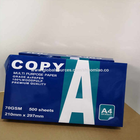Buy Wholesale China Original Copy Paper A 4 Copy Paper A Piece Of 80 ...