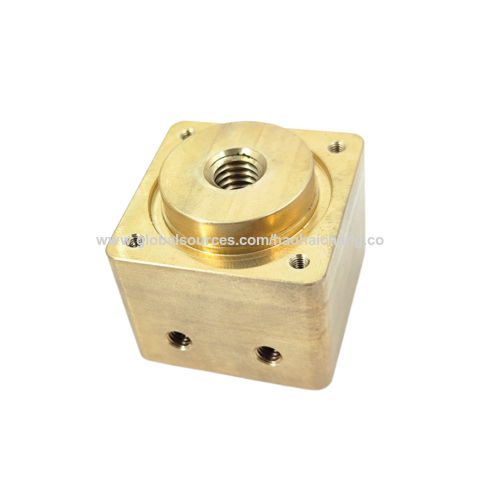 Buy Wholesale China Cnc Machined Aluminum Bronze Square Nut Flange ...