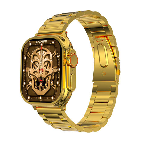 Buy Wholesale China 1.91inch Smart Watch 24k Ultra S9 Max Golden Smart ...