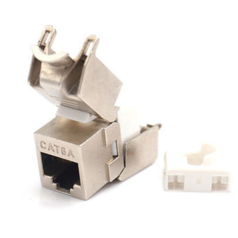 Buy Wholesale China Modular Jacks Stp Cat6a Keystone Jack Toolless Type ...