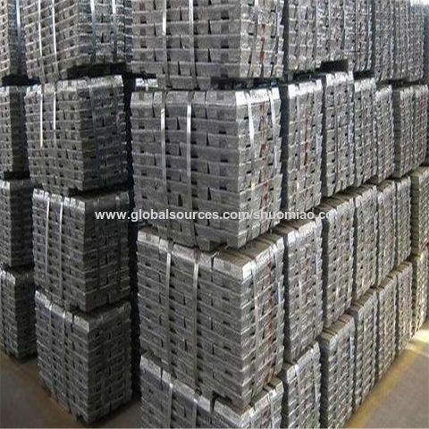 Buy Wholesale China Pure Zinc Ingots No. 0 Zinc Block Zinc Ingots Zn99 ...