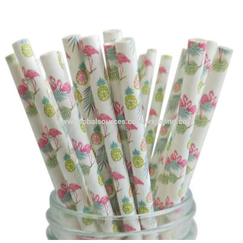Buy Wholesale China Custom Colored Paper Straws Are Used To Decorate ...