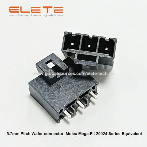 Buy Wholesale China 5.7mm Pitch Wafer Connector, Molex Mega-fit 20024 Series Equivalent & Mega ...