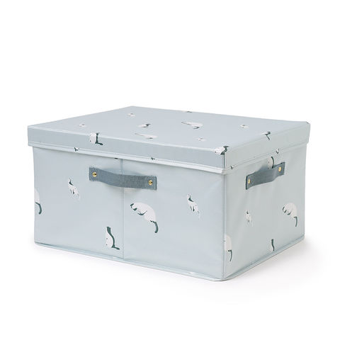 Buy Wholesale China Foldable Home Storage Box With Covered & Home ...