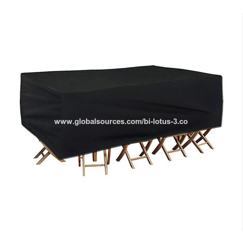 Buy Wholesale China Rectangular Tablecloth Table Cover Dust Table Black ...