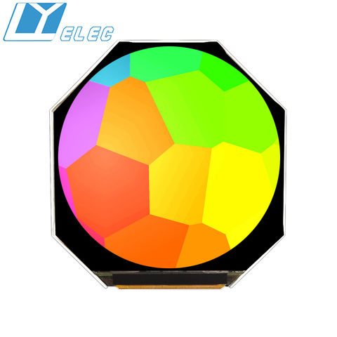 Buy Wholesale China 3 Inch Round Ips Tft Lcd Display High Brightness ...
