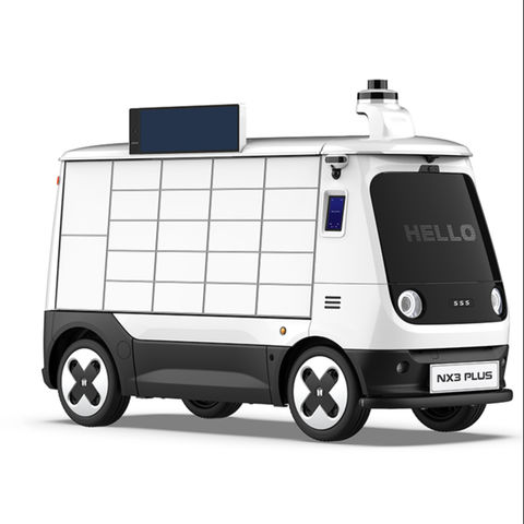 Full Automatic Pizza Delivery Car Autonomous Vehicle With High Quality ...