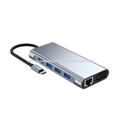 Buy Wholesale China Custom 11 In 1 Usb C Aluminum Case Usb Hub High ...