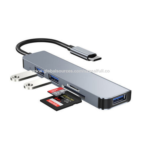 Buy Wholesale China Custom Usb Type C Hub 3.0 2.0 5 Ports Sd / Tf Card ...
